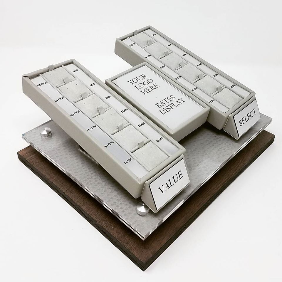Countertop Presentation Trays & Pads – Bates Display